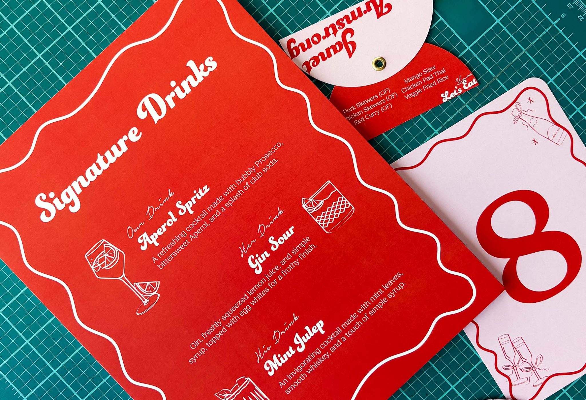 Custom Wedding Stationery & Signage — Unadorned Stationery